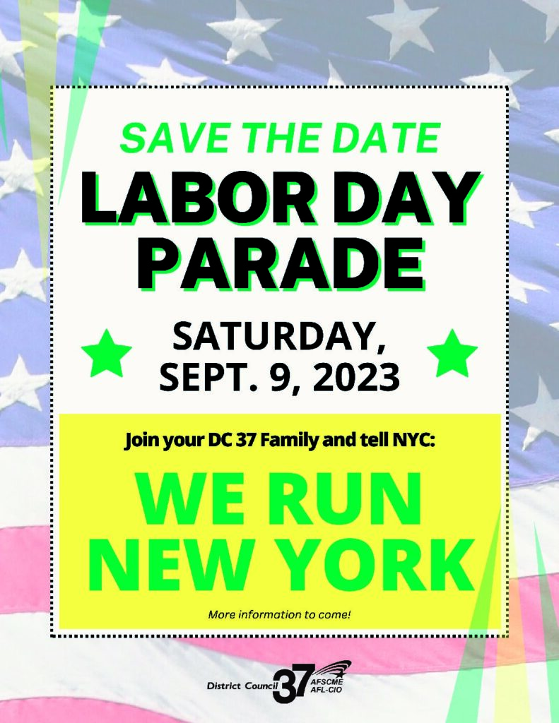 Local 1503 – DC37 * AFSCME * AFL – CIO