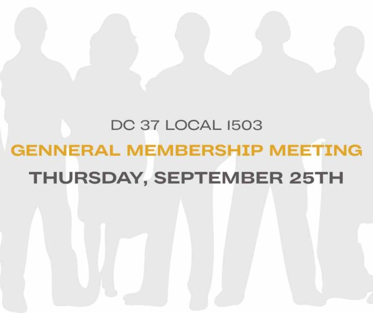 Education Benefits – Local 1503